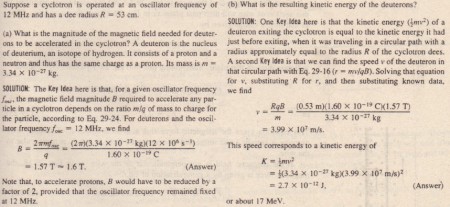 The Cyclotron Physics Homework Help, Physics Assignments and Projects ...
